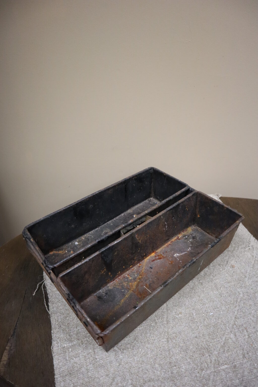 Oud bakblik twee vakken - Sophie | Woondecoratie & Groendecoratie ...